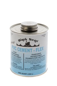 Clear, Medium Bodied PVC-Flex Cement (1/4 Pint): Contact Cements ...