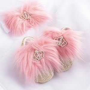 First Walkers - Dollbling Baby Girl Leopard Design Luxury Crown Jewelry ...