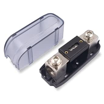 ZBGUN 1 PC ANL Car Fuse Holder, 150 Amp Waterproof Metal Vehicle Audio ...