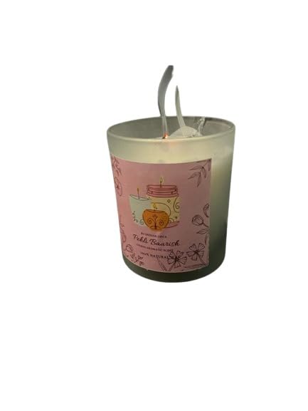 Indian Orca Cork LID Jar Candles Fragrance PEHLI BARISH (CK) : Amazon ...