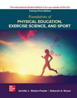 Foundations of Physical Education Exercise Science and Sport ISE With ...