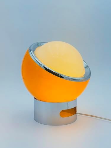 Bofea- Modern Orange Donut Lamp, Plug-in Bedside Lamp Or Plug-in Wall ...