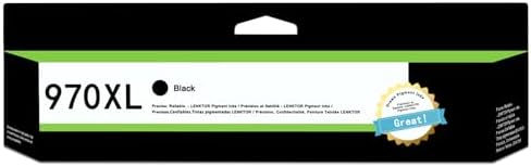 Amazon.com: 970XL High-Yield Ink Cartridges (1 Pack, Black) Compatible ...