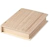 Amazon.com: Make Market 9.75" Unfinished Wooden Book Box - Ready-To ...