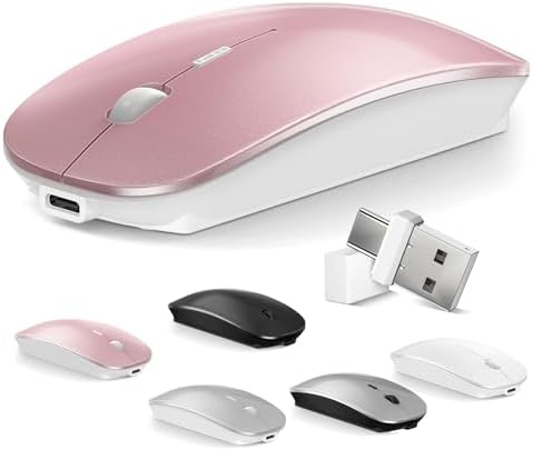 Amazon.com: Kovess Mouse for Laptop Wireless Bluetooth - MacBook Air ...