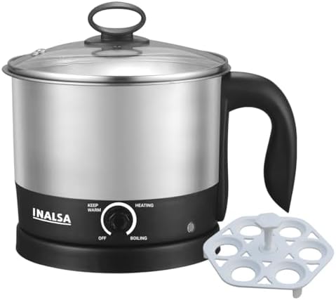 Lifelong Multifunction Cooker/Kettle 1.5 litres (Best for Boiling Milk ...