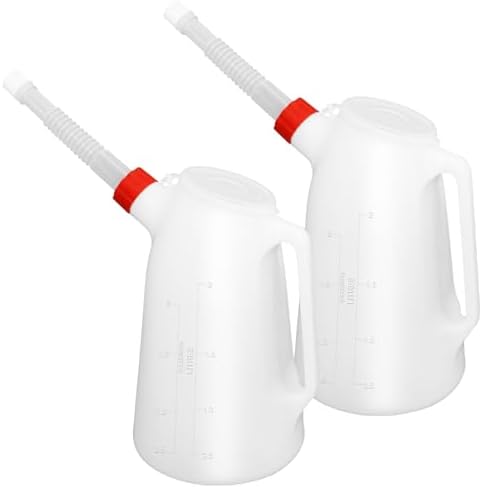 Amazon.com: Kackaidi 2 Pack Oil Jug 2 Quart Oil Measuring Container ...