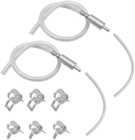 Amazon.com: Yourkar 2 PCS Brake Bleeder Hose, One Way Check Valve Tube ...