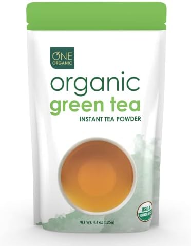 Amazon.com : ONE ORGANIC Instant Tea Powder (Green) – 4.4 oz. – 125 ...