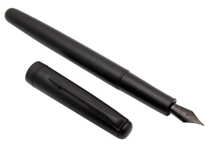 Ledos Jinhao 75 Fountain Pen Full Matte Black Metal Body With Coated ...
