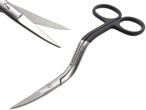 6 inch Stainless Steel Applique Duckbill Scissors Blade with Offset ...
