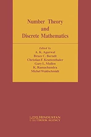 Buy Number Theory and Discrete Mathematics Book Online at Low Prices in ...