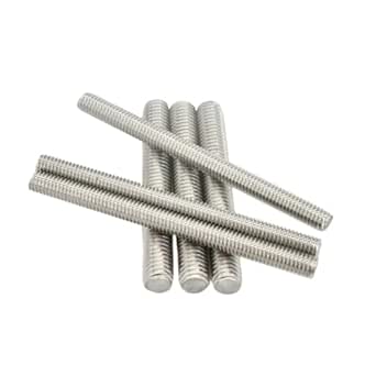 Amazon.com: M3 M4 M5 M6 Full Threaded Rod Fully Metric Thread Rods ...