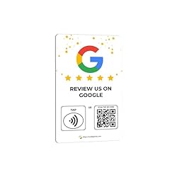 Amazon.com : 1 Unit Social Review Tap Card | Review QR Code ...