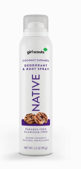 Amazon.com : Native Carmel Coconut Deodorant and Body Spray, 3.5 Fl Oz ...