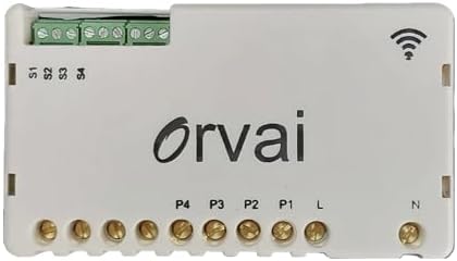 AZIOT 4 Node Smart Switch - WiFi/Bluetooth Communication - Made in ...