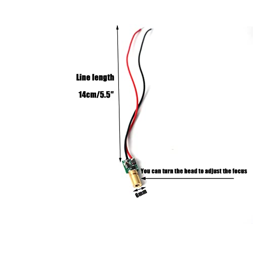 Green line Laser Module Industrial Laser Module Adjustable Focus (point ...