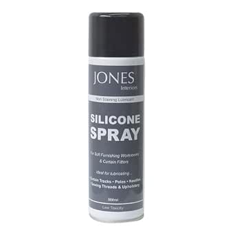 Curtain Track and Pole Lubricant Spray, Silicon Based : Amazon.co.uk ...