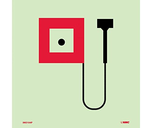 National Marker Corp. IMO104P IMO, Symbol, Manually Operated Call Point ...