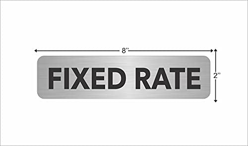 Carving Trends Premium Stainless Steel Metal Self Adhesive FIXER RATE ...