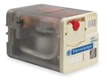 Relay, 2PDT, 10A, 24VDC Coil : Amazon.co.uk: DIY & Tools