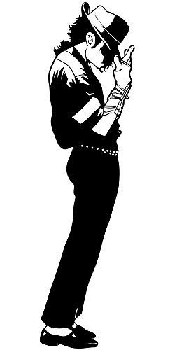 Michael Jackson Stencil Art