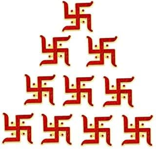 Buy MOOLYAVAAN Products Diwali Swastik Sticker Swastik Sticker for Wall ...