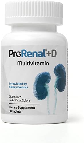 Amazon.com: Nephroceuticals ProRenal+D Kidney Multivitamins 30-Day ...