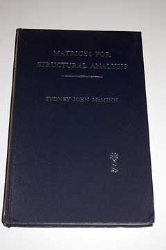 Amazon.com: Matrices for Structural Analysis: Sydney John McMinn: Books