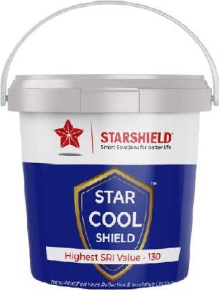 Veer Enterprise Star Cool Shield 3.6L White Emulsion Wall Paint (3.6 L ...