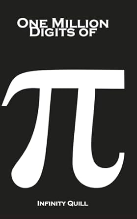 One Million Digits of Pi : Decimal Places from 0 to 1000000 - Best Book ...