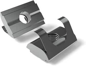 Amazon.com: Roll-in T-Slot nut with Spring Leaf self-aligning 30 Series ...