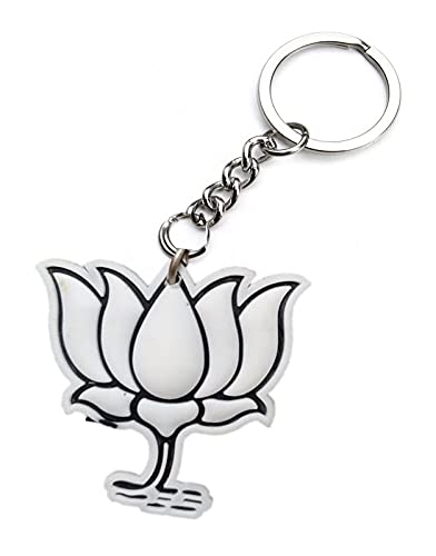UNIq Durable Keychains of BJP/Bhartiya Janta Party Die Cut Election ...