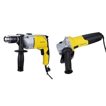 STANLEY STDH8013 800W 13mm Reversible Percussion Drill (Yellow and ...