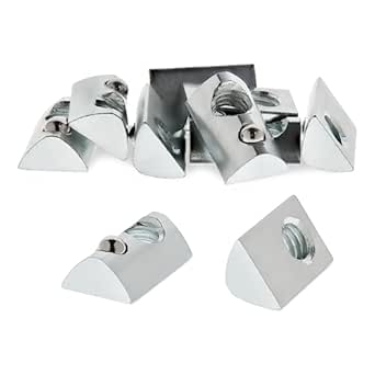 8020, 3917, 15 Series 5/16-18 Steel Roll in T-Nut with Ball Spring - T ...