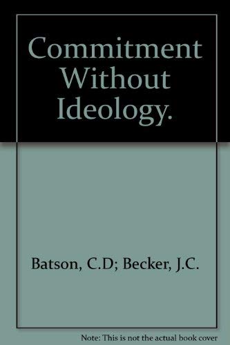 Commitment without ideology;: The experience of Christian growth ...