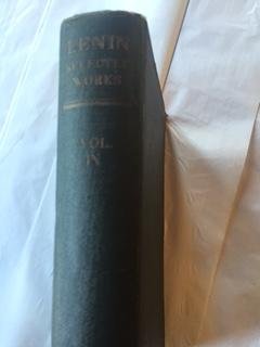 V. I. LENIN SELECTED WORKS VOLUME IX: Lenin, V. I.: Amazon.com: Books