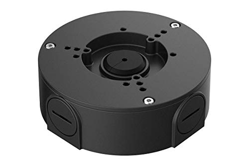 Lorex Outdoor Round Junction Box for 3 Screw Base Cameras (Black ...