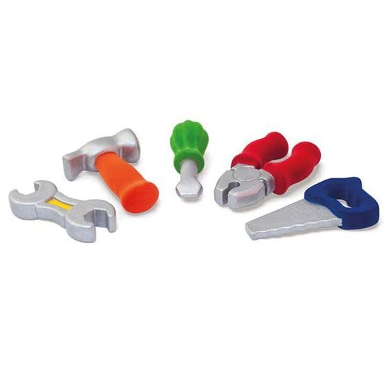 Buy Rubbabu Pretend Play Tool Set – 100% Natural Rubber Foam 5 Piece ...