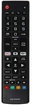 Amazon.com: Replacement LG AKB75095307 TV Remote Control for 65UJ6300 ...