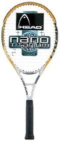 HEAD Nano Ti Raqueta de Tenis Grip 2 tamaño Fire Dorado : Amazon.es ...