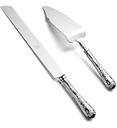 Amazon.com | OTW PAVILION 2 Piece Wedding Cake Server Set,18/10 ...