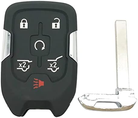 Amazon.com: Key Fob for Tahoe Suburban Yukon: 6 Buttons Key Fob Cover ...