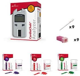 Amazon.com: CardioChek Analyzer Starter Cholesterol kit with 3 Count ...