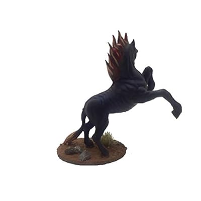 HERO Creations Nightmare Demon Steed Figura Miniatura para RPG e