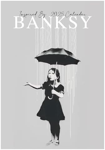 Banksy 2025 Calendar : Amazon.co.uk: Stationery & Office Supplies
