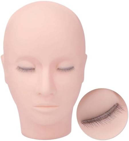 Amazon.com : Pretty memory Lash Mannequin Head with 3 Lash Layers ...
