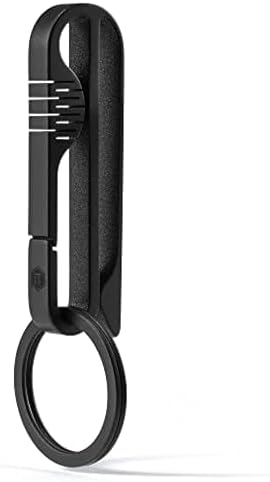 Spigen Metal Fit Titanium Belt Loop Keychain Key Clip for Belt Key Ring Holder Key Chain Clip ...