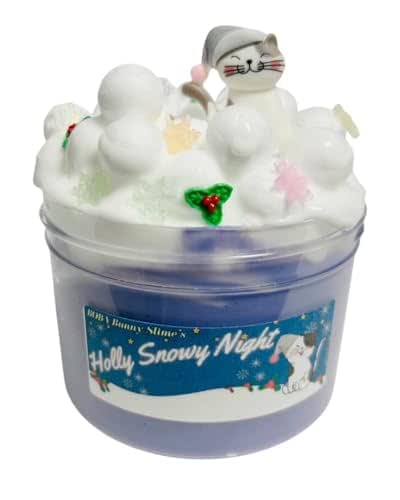 Amazon.com: Holly Snowy Night Slime (Strawberry Shortcake) thick and ...