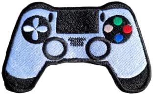 Amazon.com: Embroidered Modern Retro Video Game Controller Iron On Sew ...
